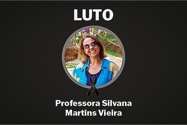 Nota De Pesar Pelo Falecimento Da Professora Silvana Martins Vieira